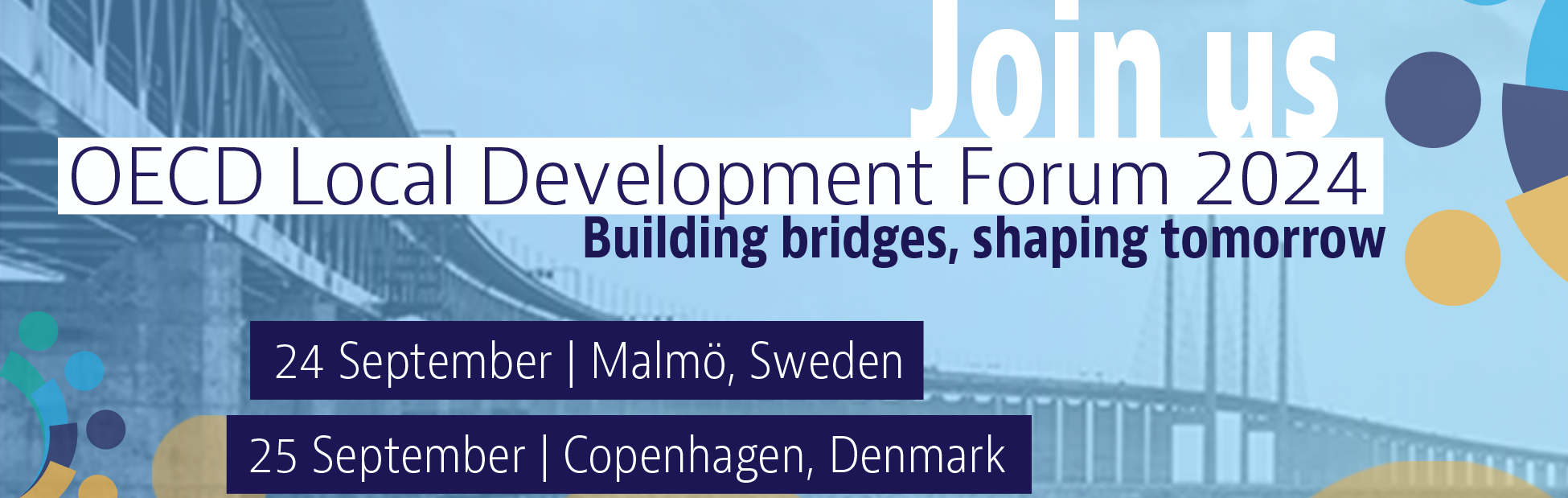 Besøgende og talere fra hele verden til Greater Copenhagen til OECD Local Development Forum ...
